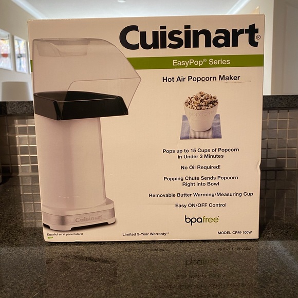 Cuisinart | Kitchen | New Cuisinart Easypop Popcorn Machine | Poshmark